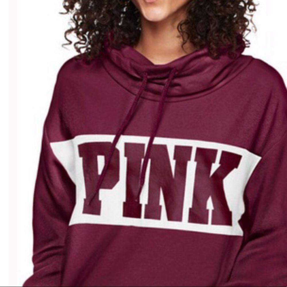 Pink Victoria’s Secret Cowl Pullover - Gem